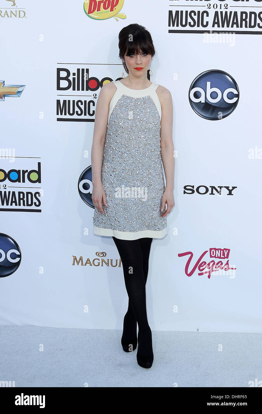 Zooley Deschanel 2012 Billboard Music Awards, held at MGM Grand Garden ...