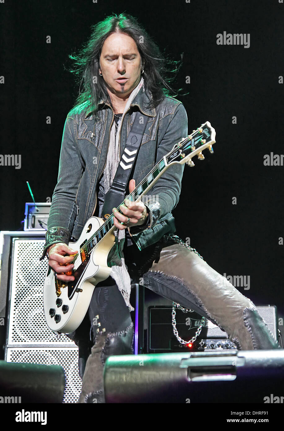 Thin Lizzy perform live at the Liverpool Echo Arena Liverpool, England ...