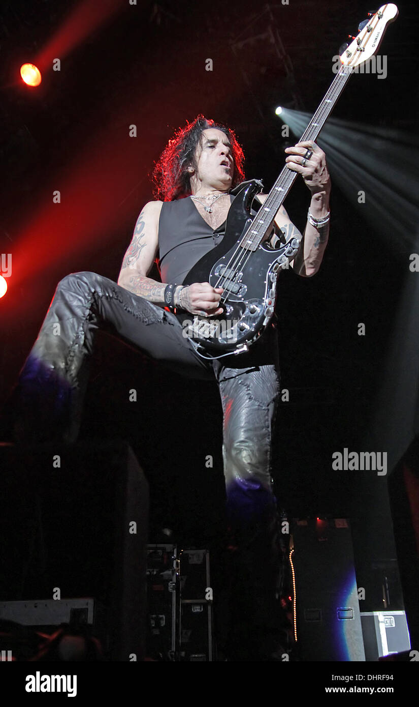 Thin Lizzy perform live at the Liverpool Echo Arena Liverpool, England ...