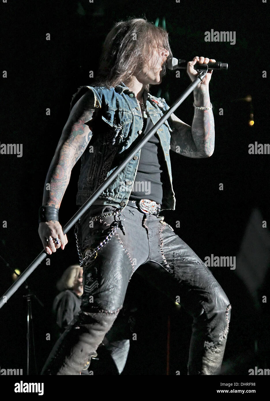 Thin Lizzy perform live at the Liverpool Echo Arena Liverpool, England ...