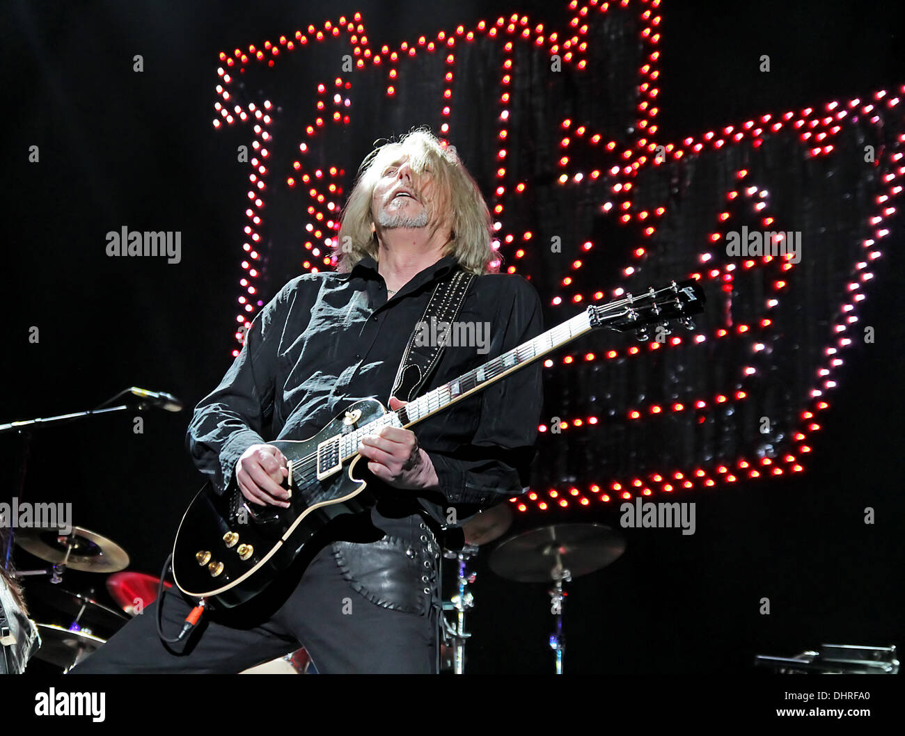 Thin Lizzy perform live at the Liverpool Echo Arena Liverpool, England ...