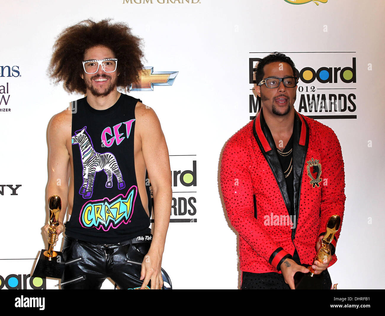 LMFAO 2012 Billboard Music Awards, held at MGM Grand Garden Arena ...