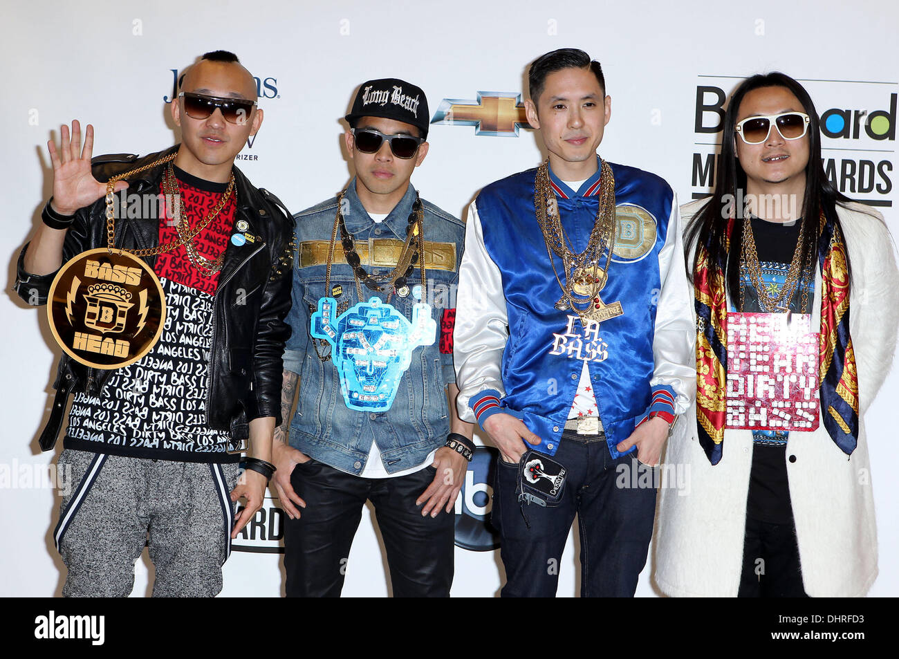 Far East Movement 2012 Billboard Music Awards, held at MGM Grand Garden ...