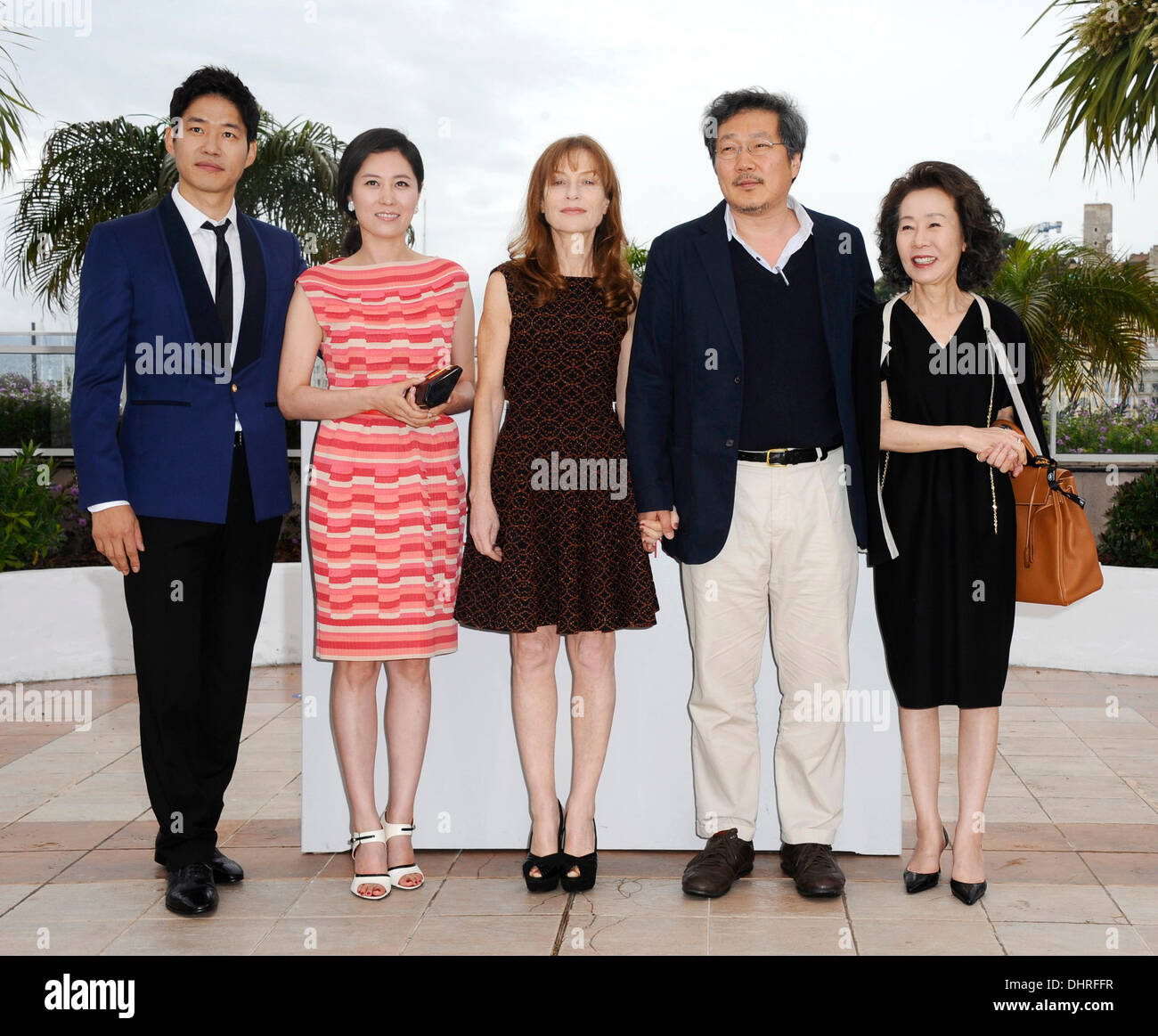 Yu Junsang, Moon Sori, Isabelle Huppert, Hong Sangsoo and Youn Yuh-Jung ...
