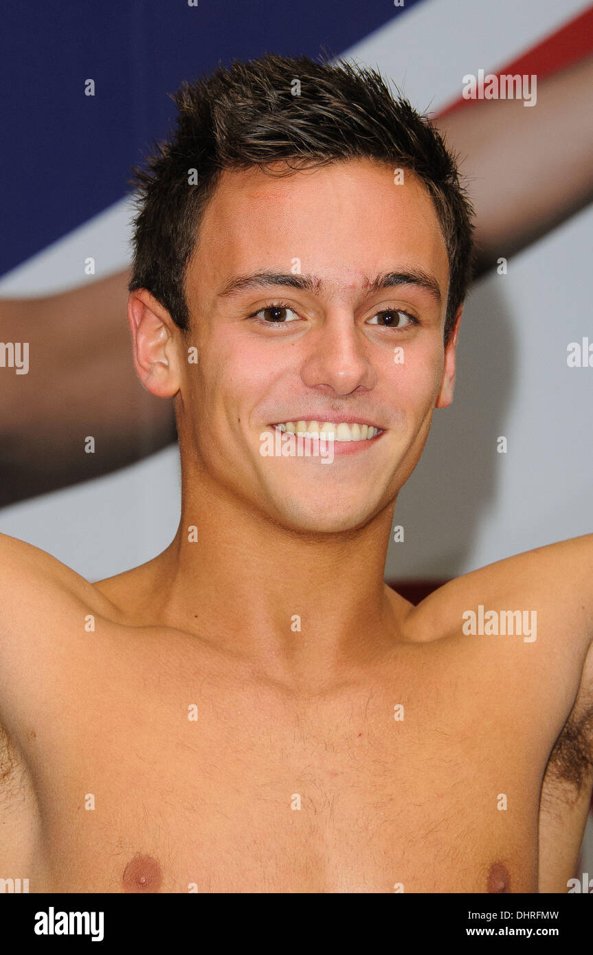 Tom Daley signs copies of his autobiography 'My Story' at Waterstone's ...