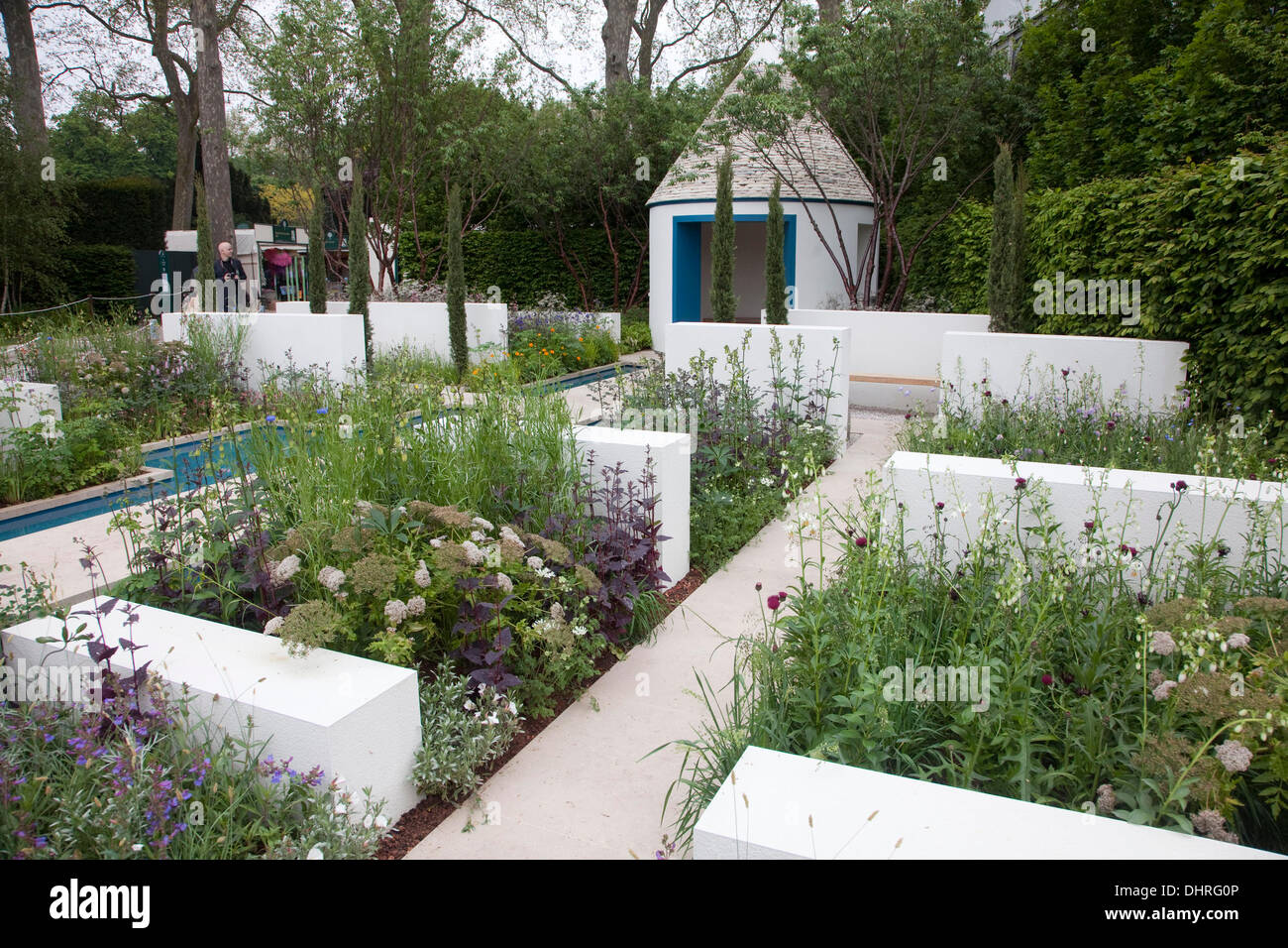 The RBC Blue Water Garden The RHS Chelsea Flower Show 2012 - Press Day ...