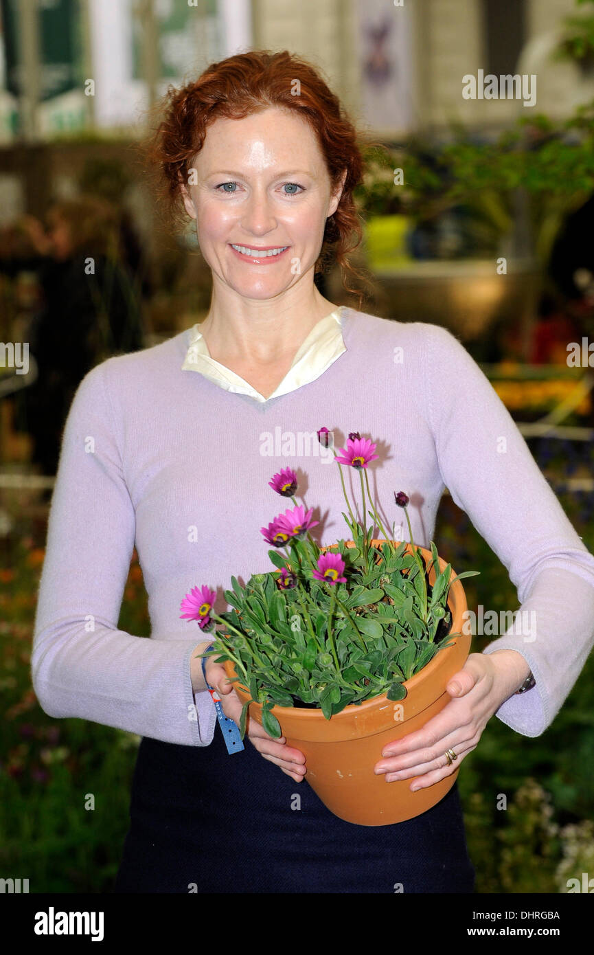 Geraldine Sommerville The RHS Chelsea Flower Show 2012 - Press Day ...