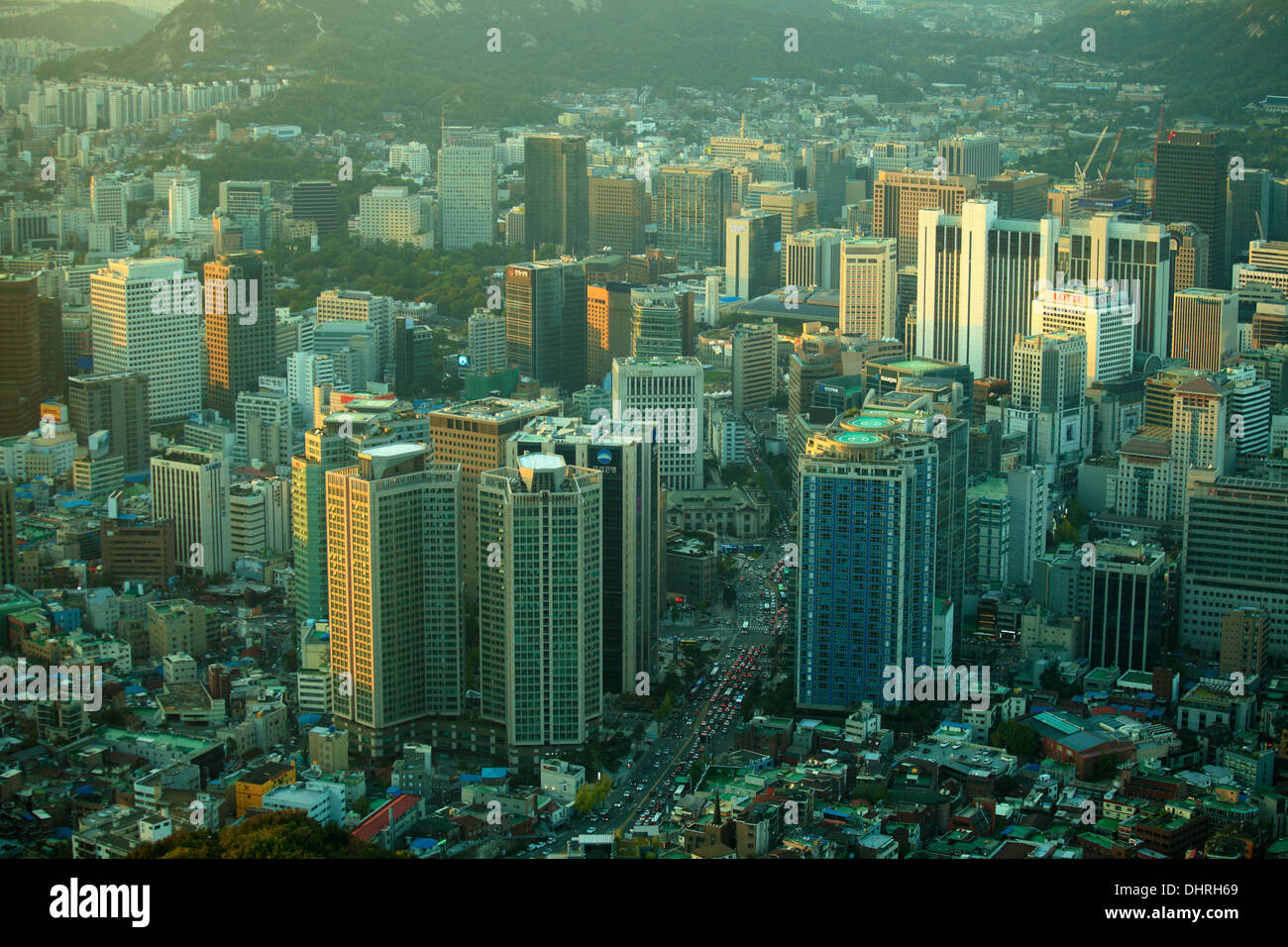 Seoul skyline hi-res stock photography and images - Alamy