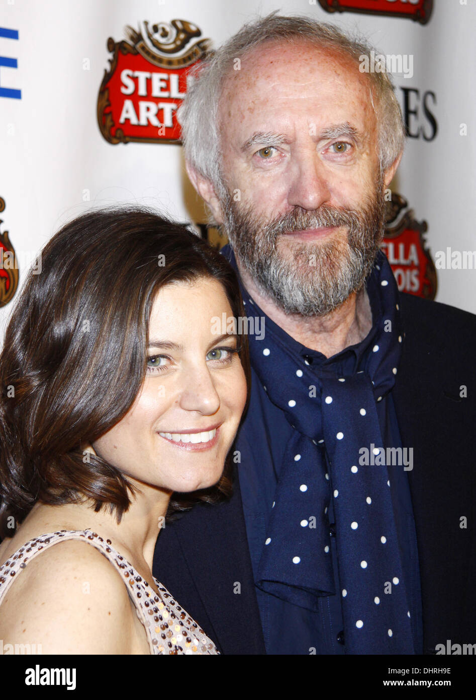 Susan Pourfar and Jonathan Pryce The 57th Annual 'Village Voice' Obie ...