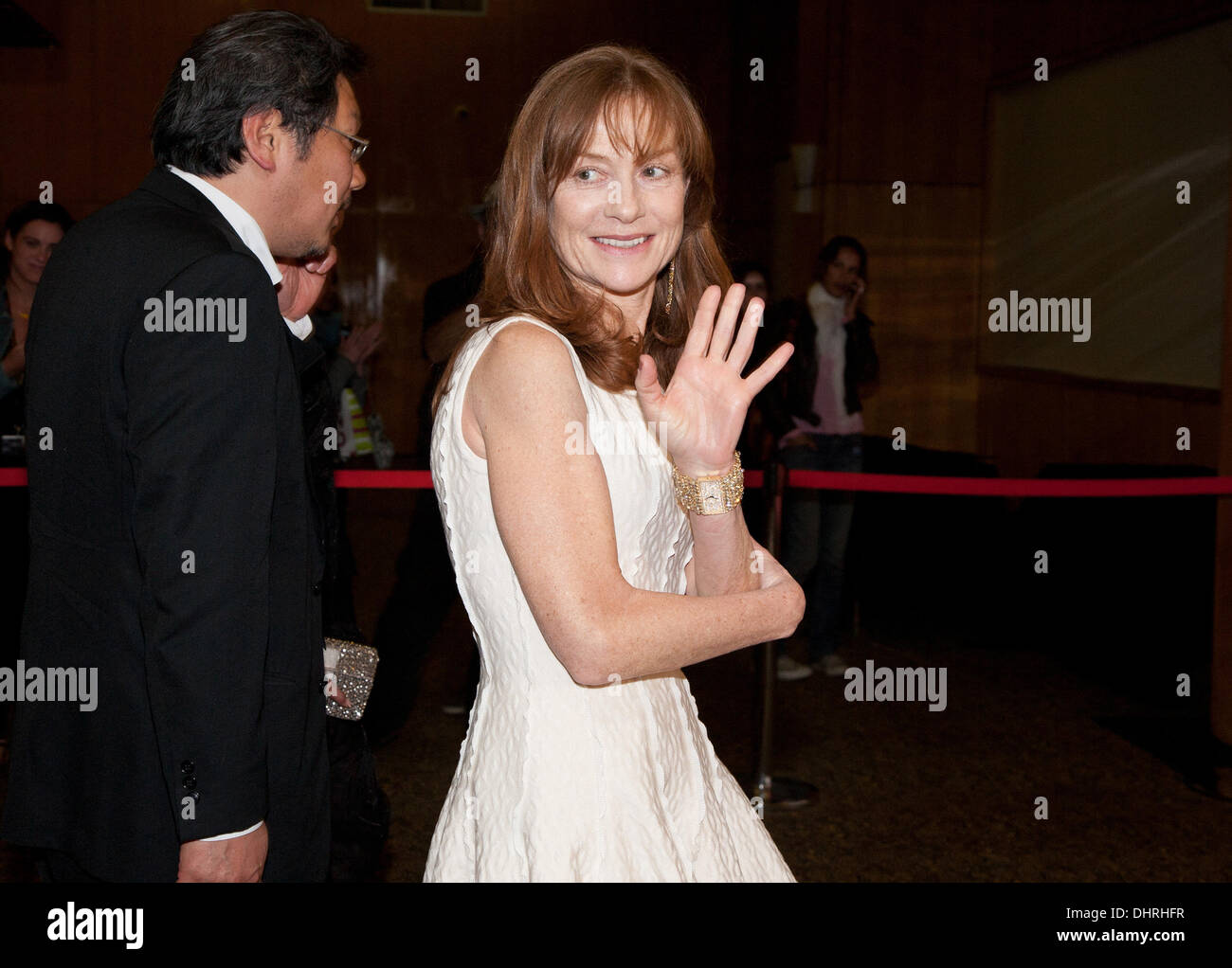 Isabelle Huppert and Hong Sangsoo 'In Another Country' premiere ...