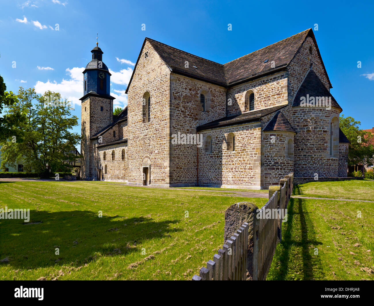 Romanesque abbey, Bodenfelde, Germany Stock Photo - Alamy