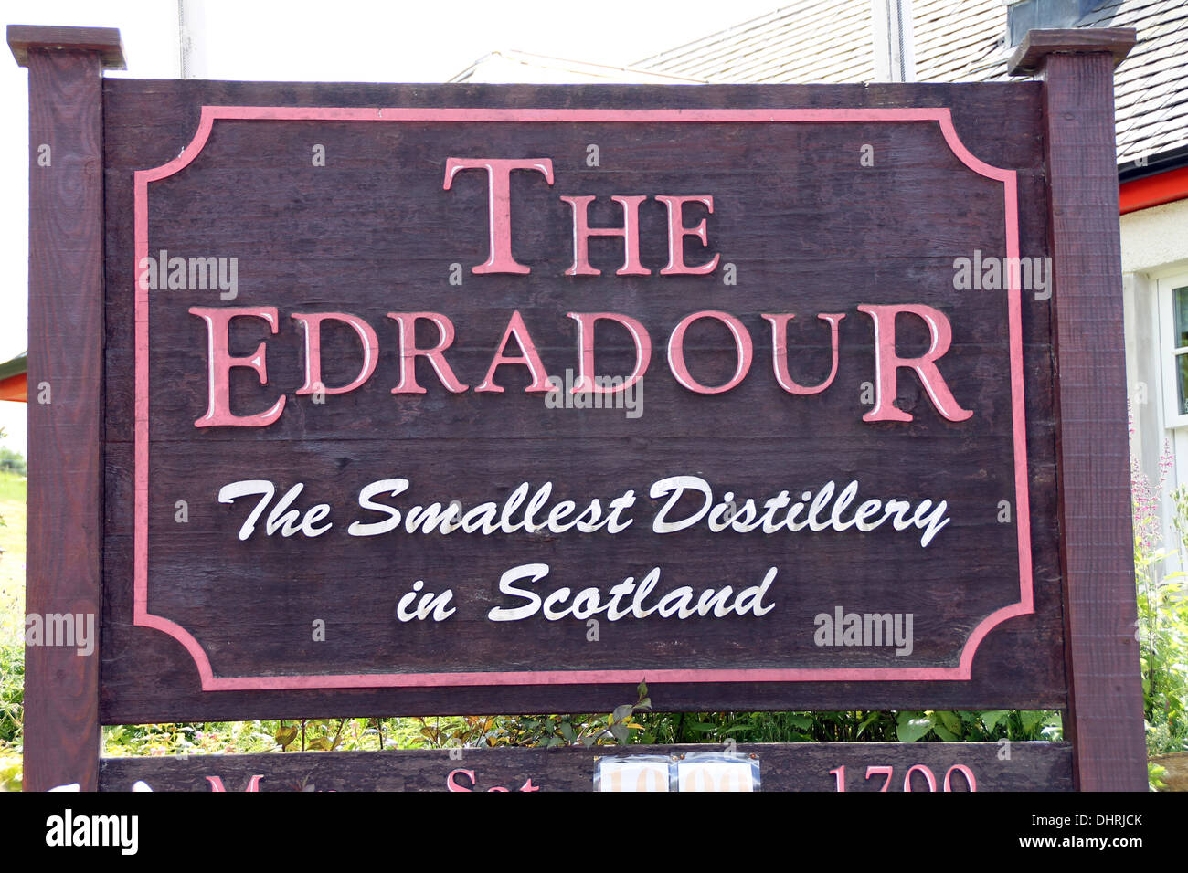 The Edradour distillery Stock Photo - Alamy