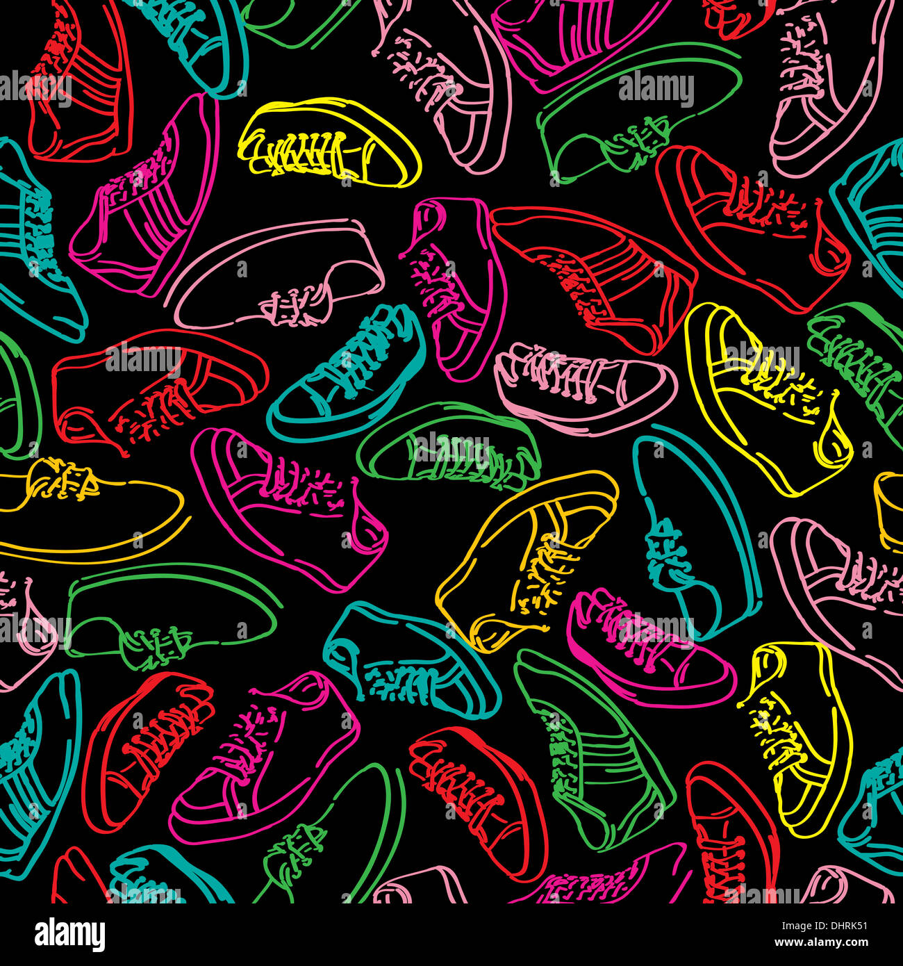 Sneaker pattern hi-res stock photography and images - Alamy