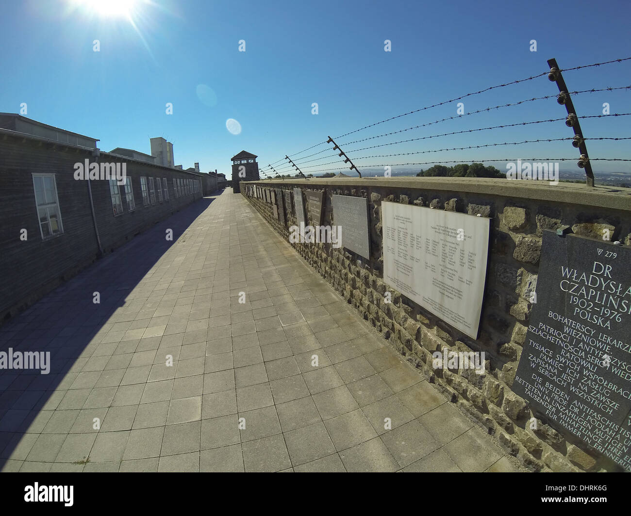 Mauthausen Memorial and former Concentration Camp in Austria near the ...