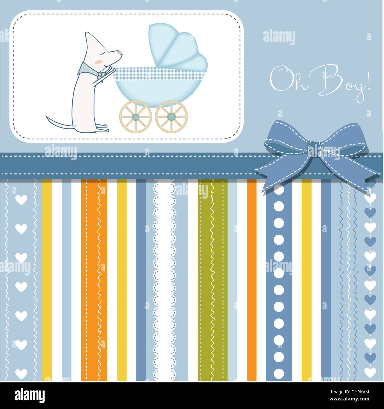 Baby Boy Border Animals