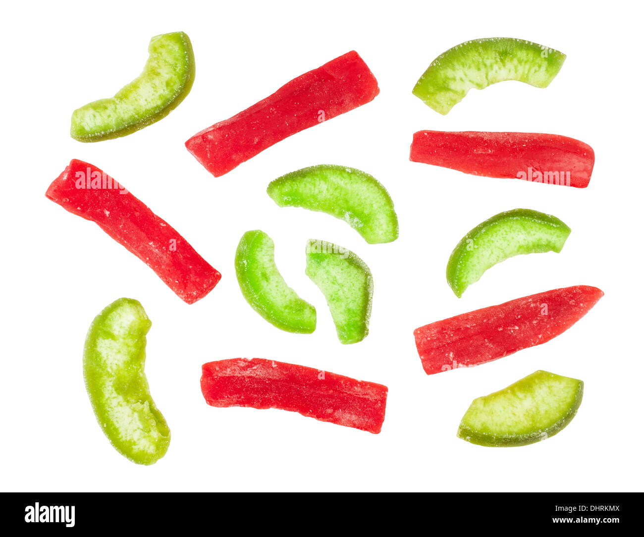 papaya pomelo dry isolated on white Stock Photo - Alamy