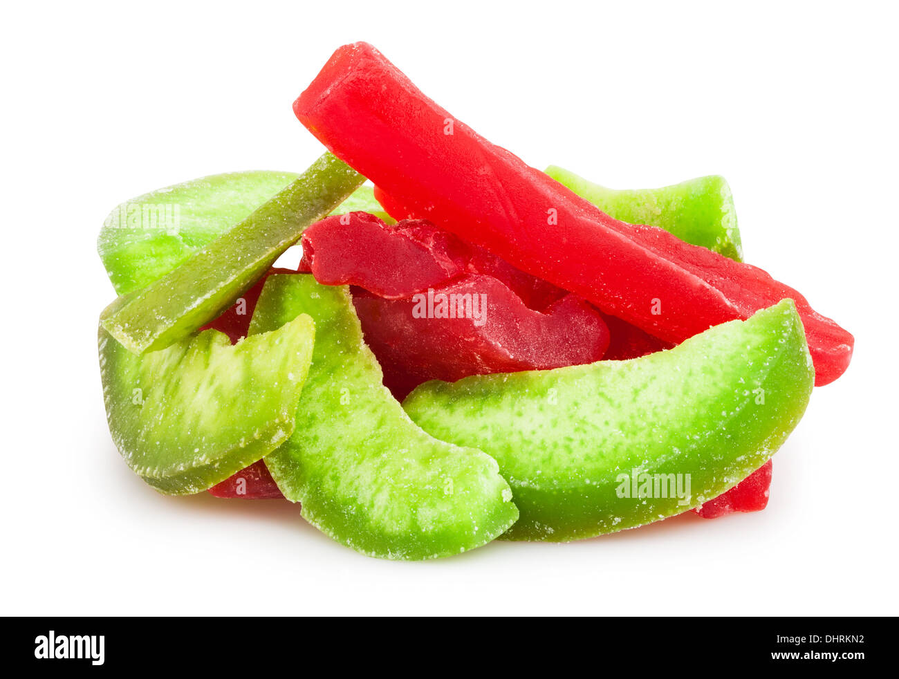 papaya pomelo dry isolated on white Stock Photo - Alamy