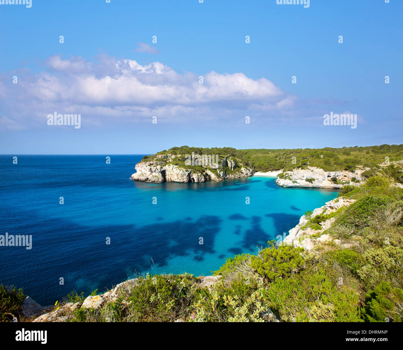 Cala Macarella and Macarelleta Ciutadella in Menorca Mediterranean ...