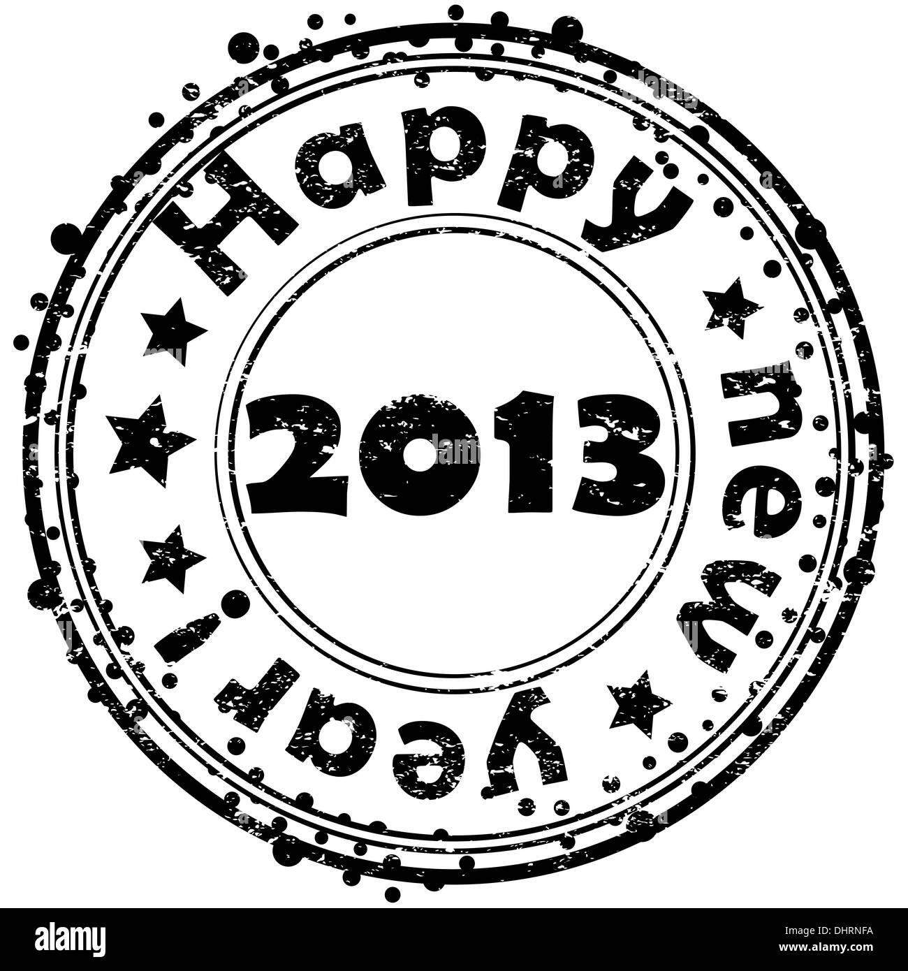 Happy new year xmas Black and White Stock Photos & Images - Alamy