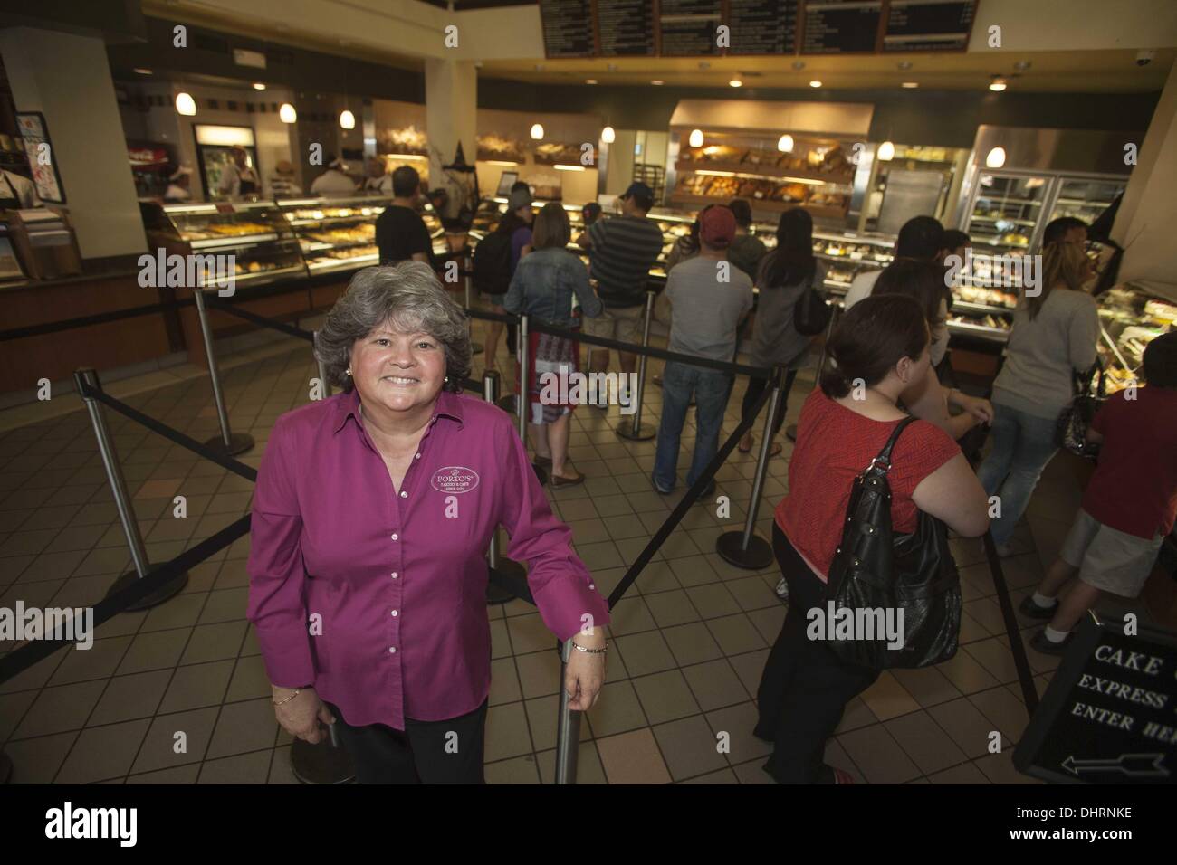 Los Angeles, California, USA. 15th Oct, 2013. Betty Porto, owner of ...