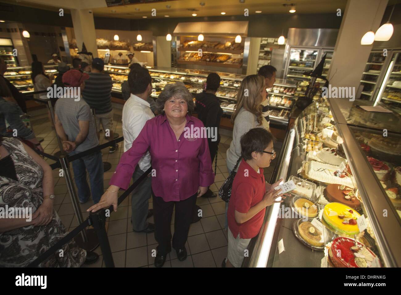 Los Angeles, California, USA. 15th Oct, 2013. Betty Porto, owner of ...
