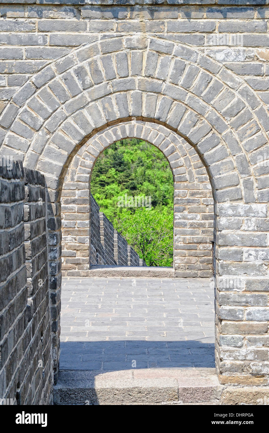 Archway into the great rampart hi-res stock photography and images - Alamy