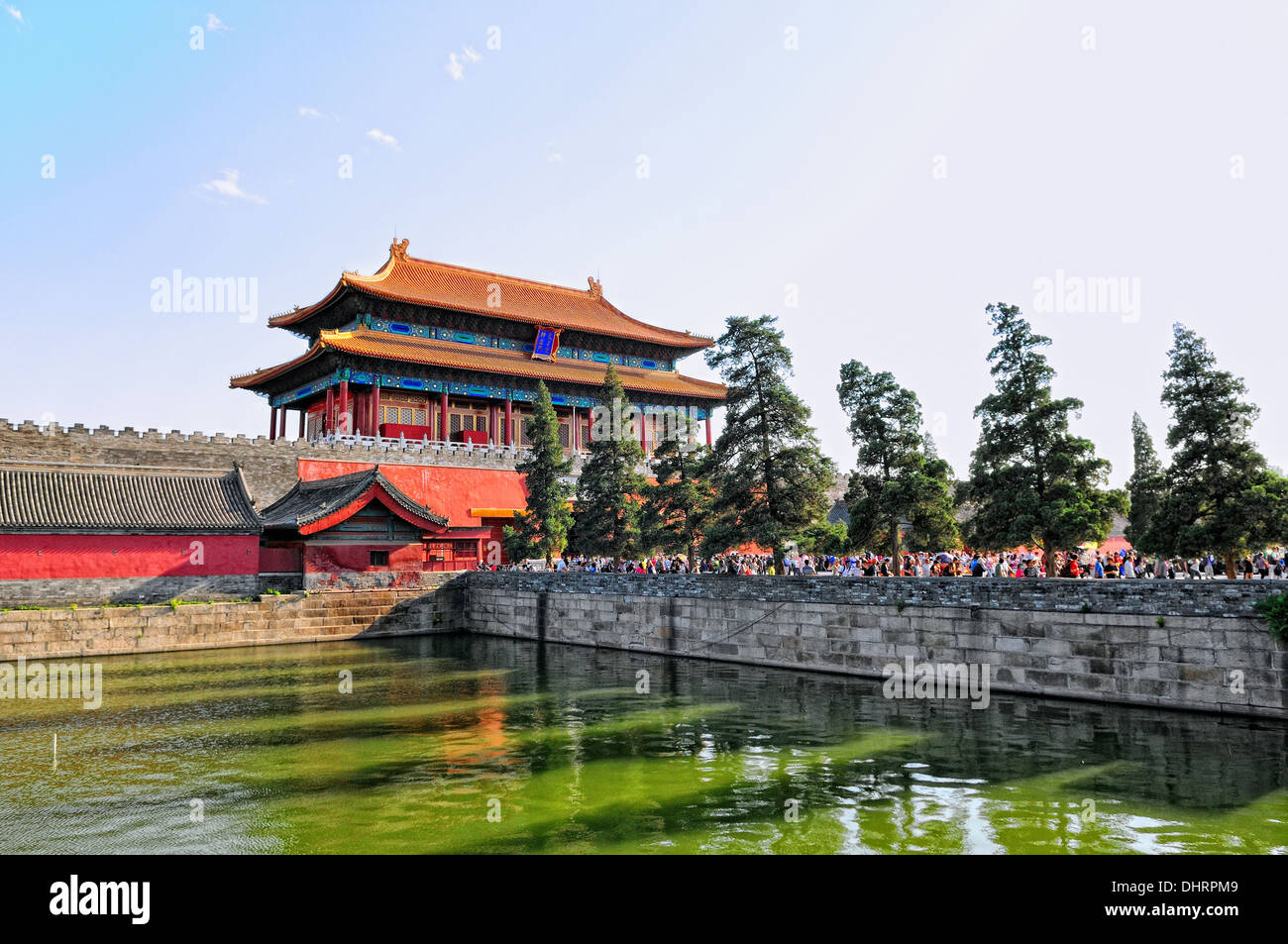 North exit Forbidden City Beijing China Stock Photo - Alamy