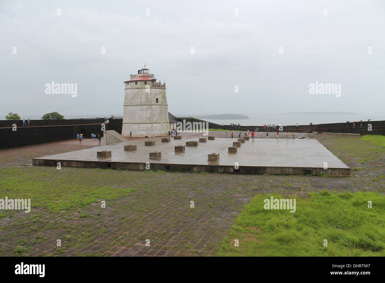 Fort Aguada light house in Goa, India Stock Photo - Alamy