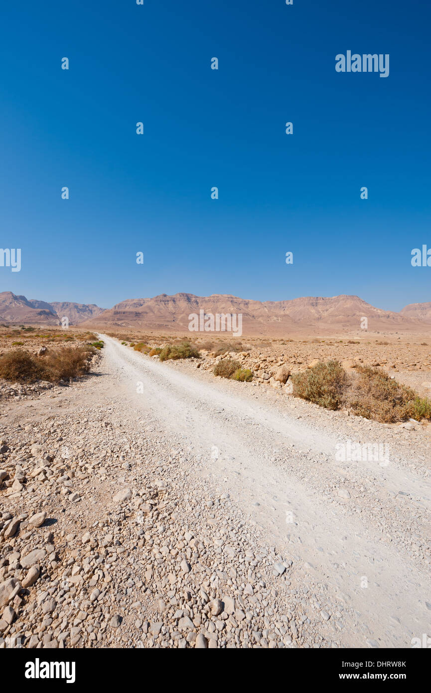 Road in Desert Stock Photo - Alamy