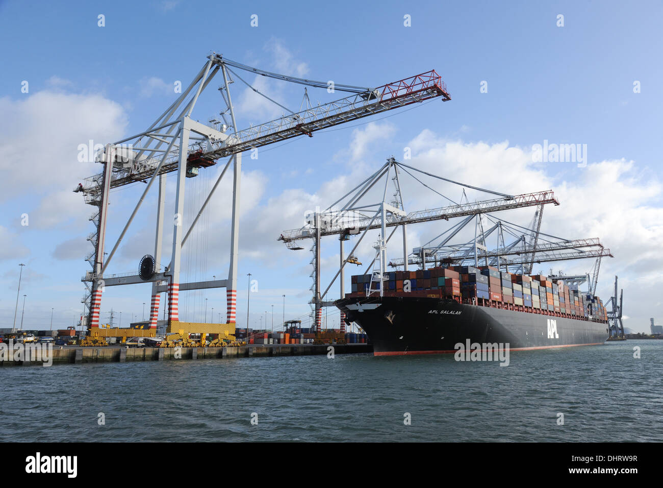 Southampton Port Container High Resolution Stock Photography and Images ...