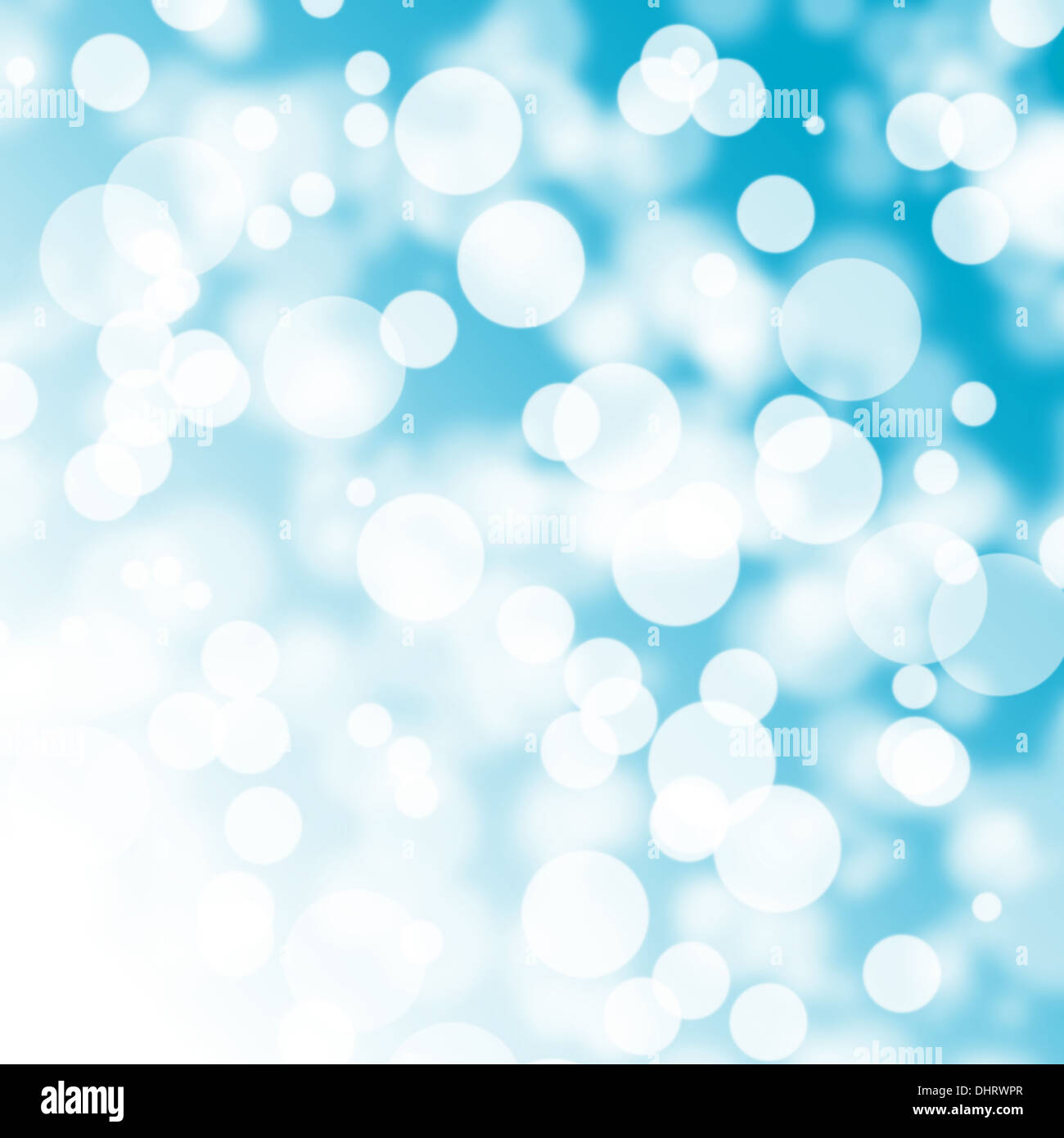 Abstract blue bokeh background Stock Photo - Alamy