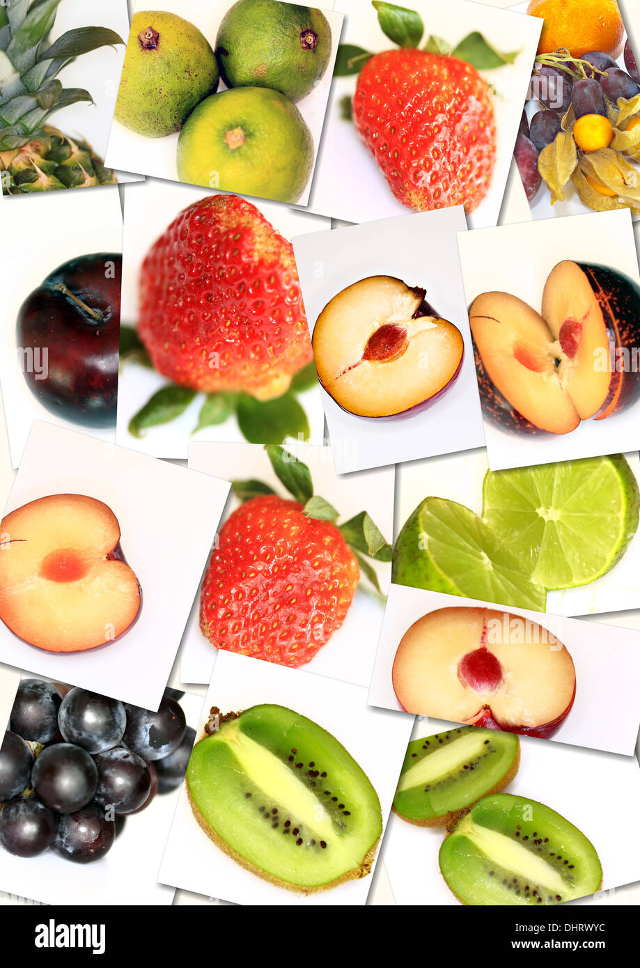 Collage kiwi hi-res stock photography and images - Alamy