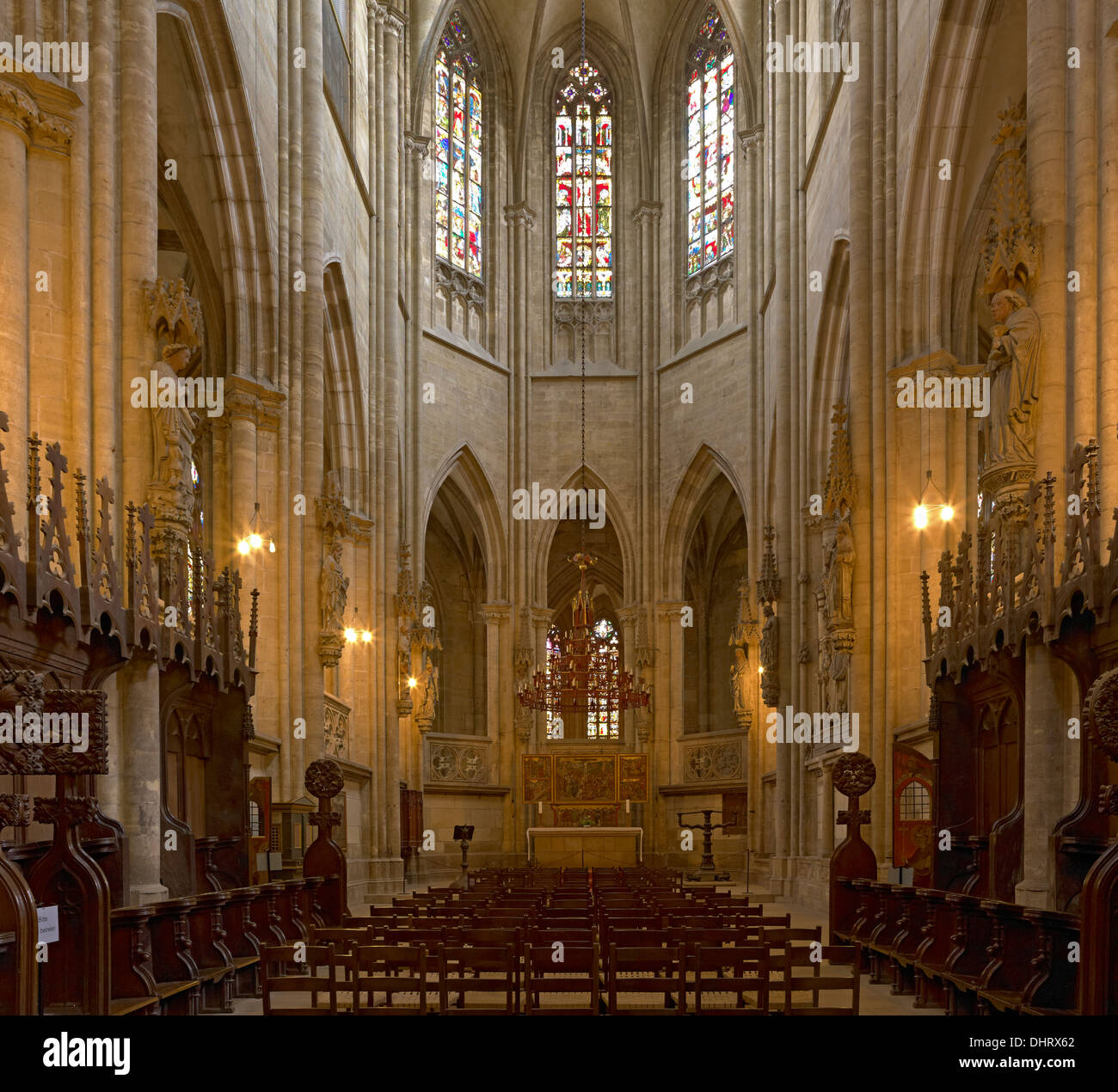Gothic choir, Halberstadt Cathedral and St. Martini Church, Halberstadt ...