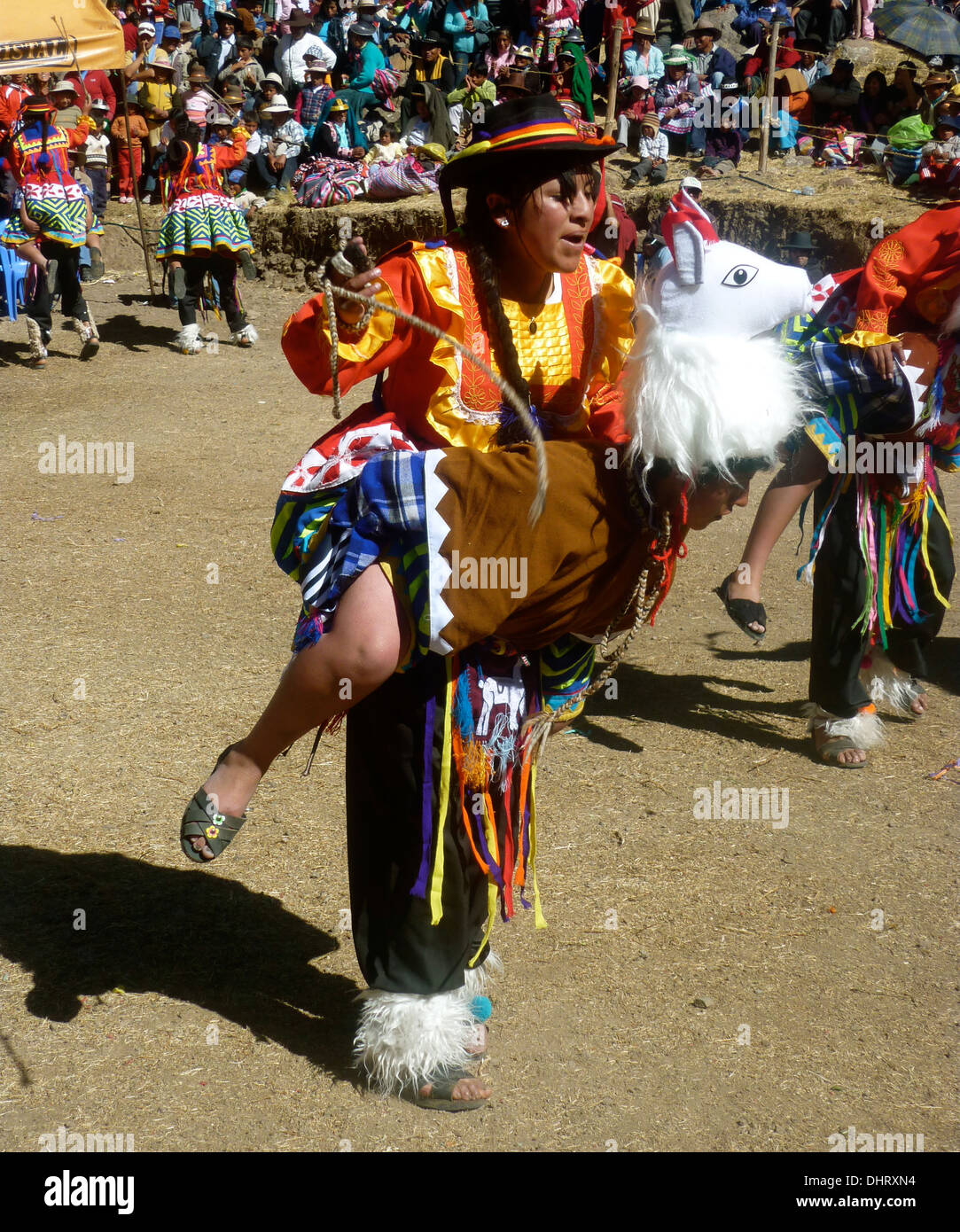 Traditional inca dancers hi-res stock photography and images - Alamy