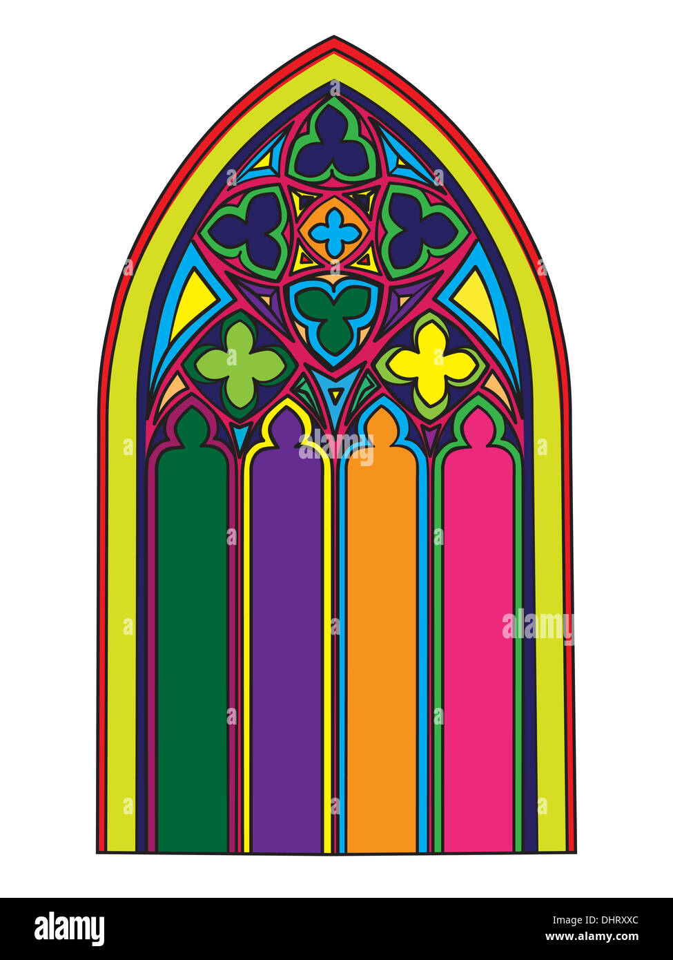 Window contrast Cut Out Stock Images & Pictures - Alamy