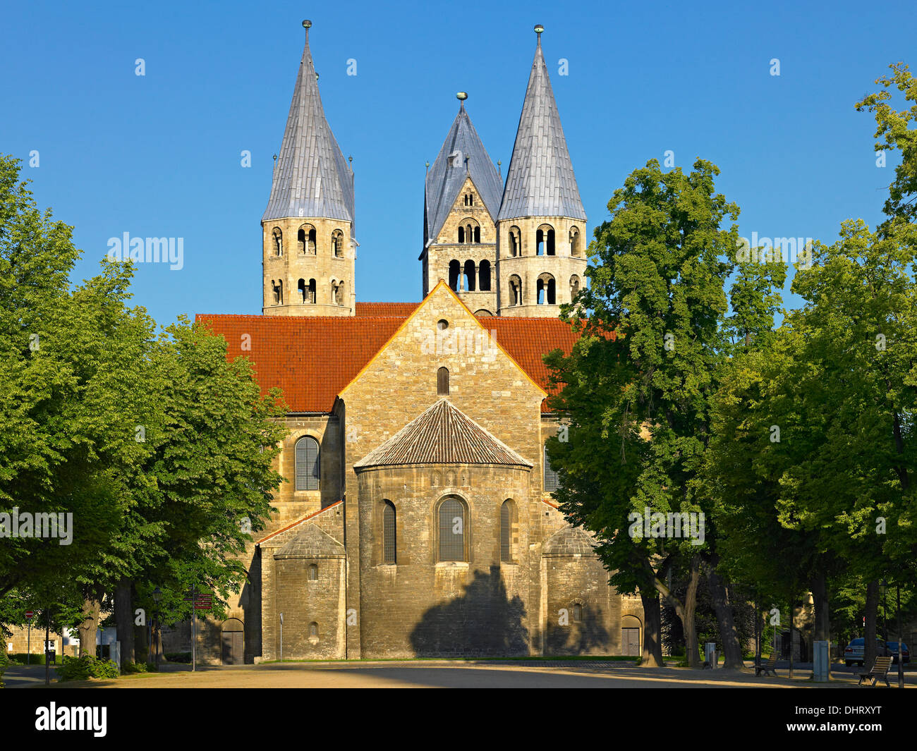 Church of Our Lady, Domplatz square, Halberstadt, Saxony-Anhalt ...