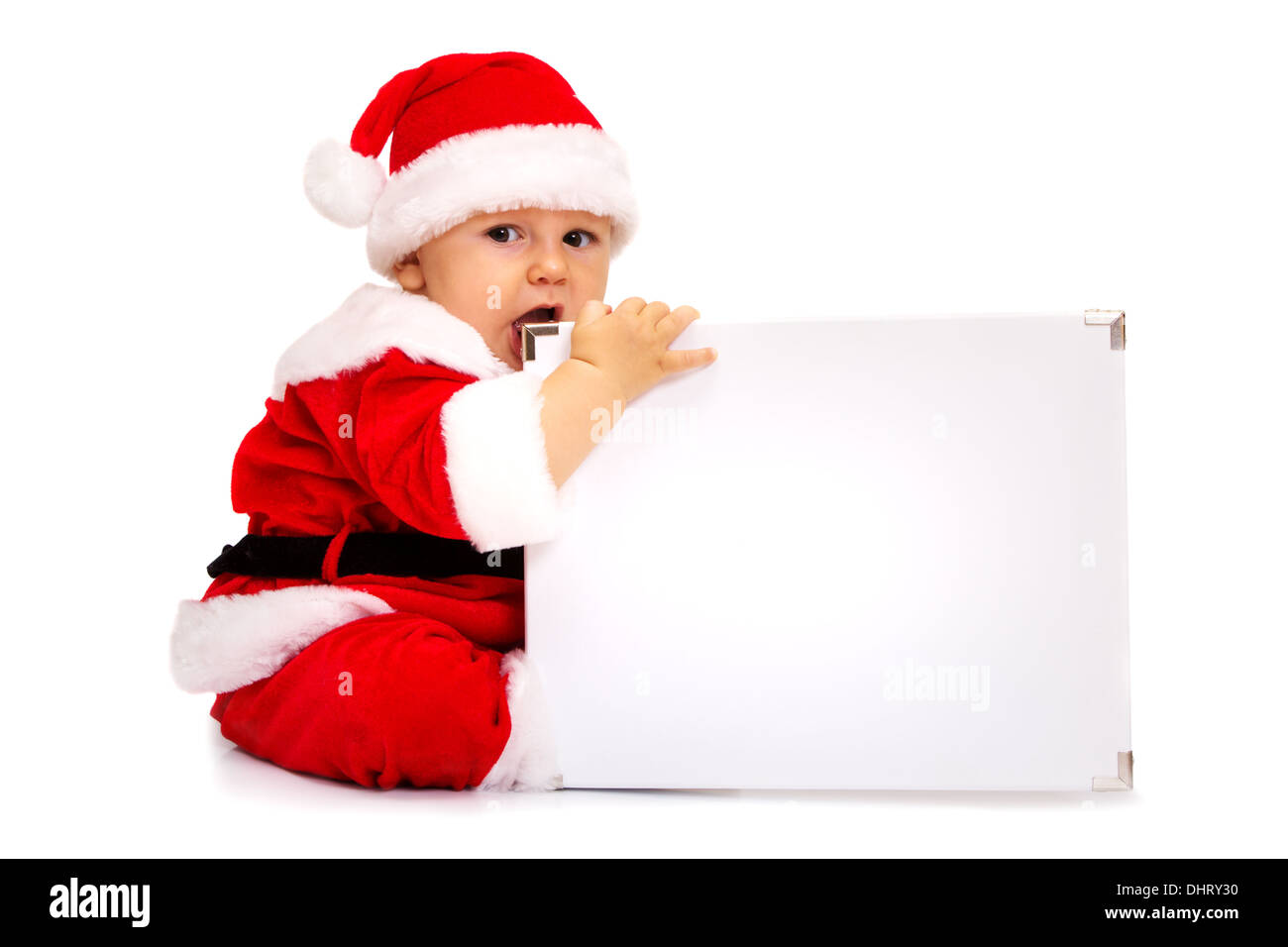 Little boy Santa Claus. Portrait Stock Photo - Alamy