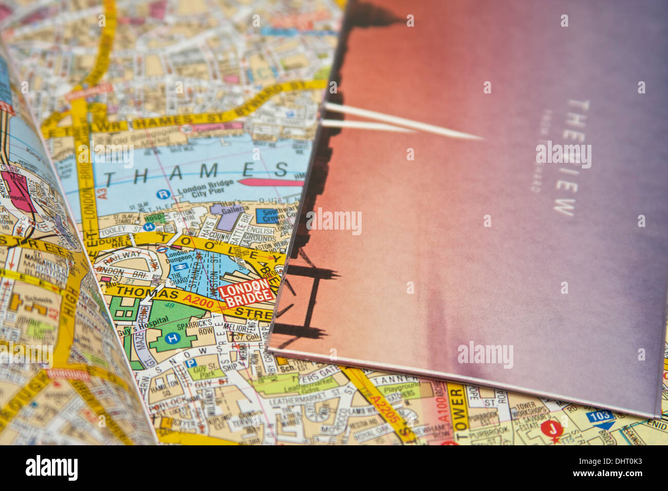 London street map hi-res stock photography and images - Alamy
