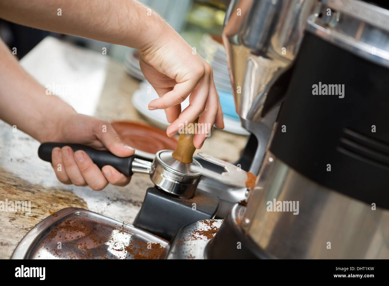 Small tamping machine hi-res stock photography and images - Alamy
