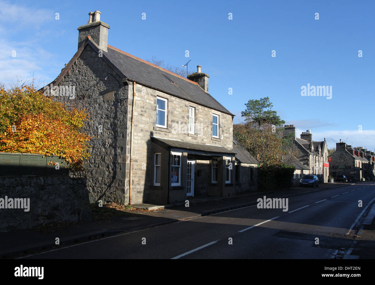 Brora street scene hi-res stock photography and images - Alamy