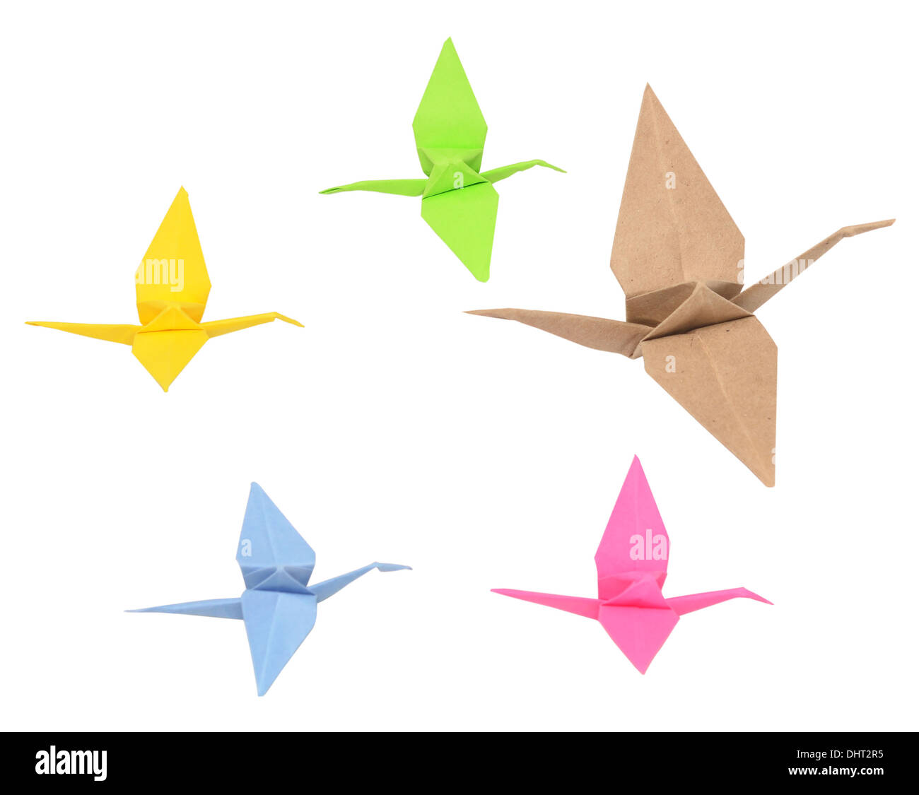 Flock of paper birds hi-res stock photography and images - Alamy
