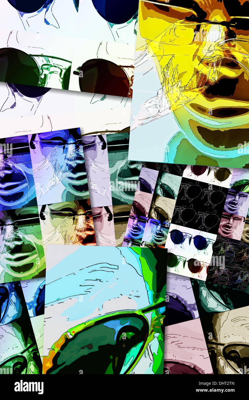 china head art collage Stock Photo - Alamy