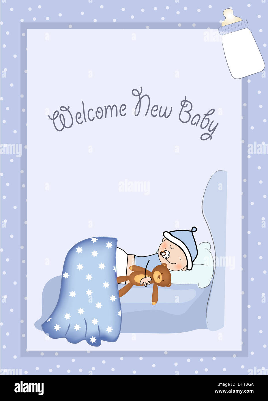 welcome new baby boy Stock Photo - Alamy