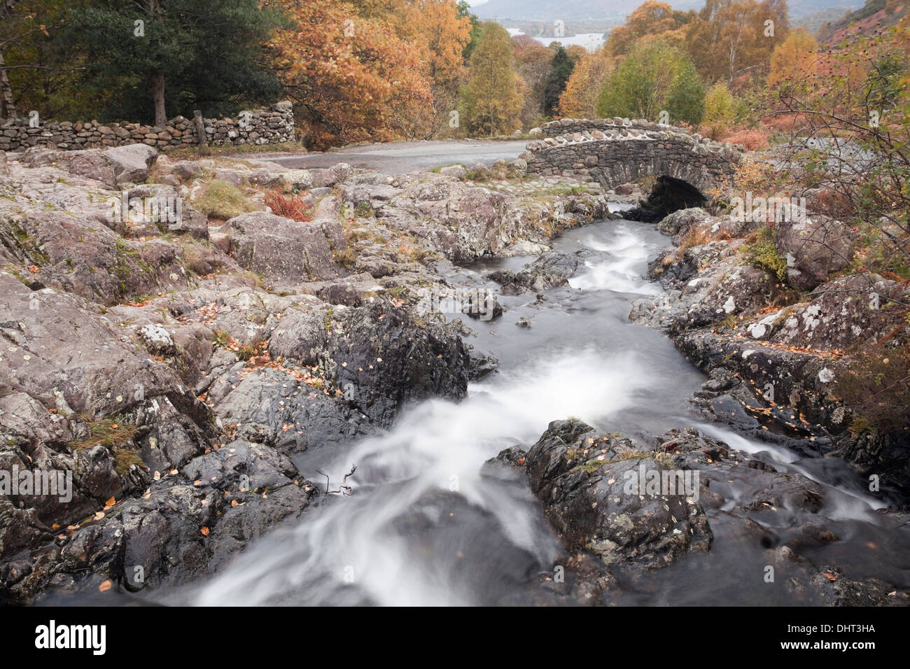 Ashness Bridge, Borrowdale, Cumbria Stock Photo - Alamy
