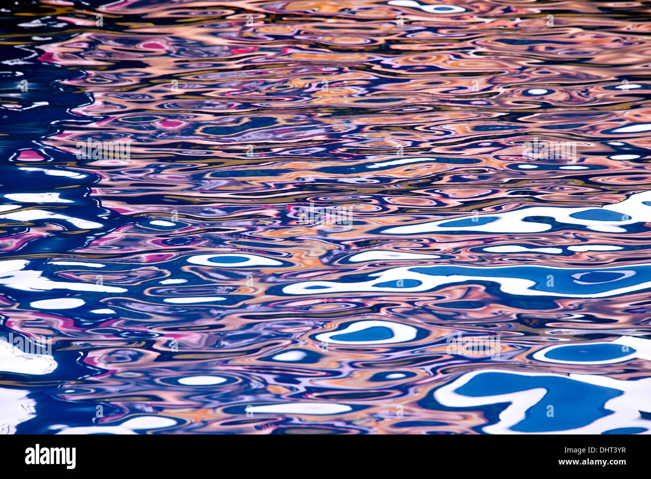 High resolution image of Water ripples on a swimming Pool surface as ...