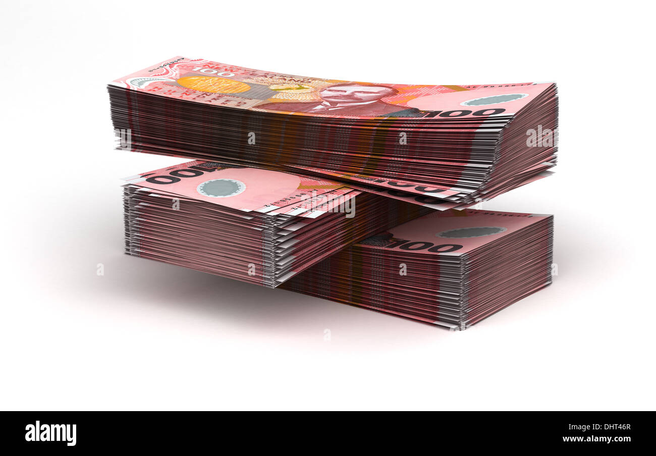 Stack new zealand dollar hi-res stock photography and images - Alamy