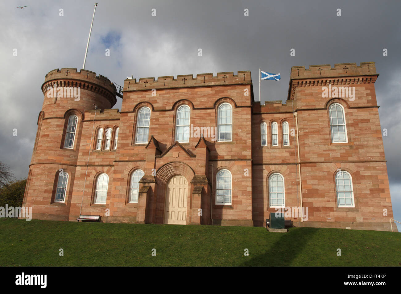 Exterior of Inverness castle Scotland November 2013 Stock Photo - Alamy