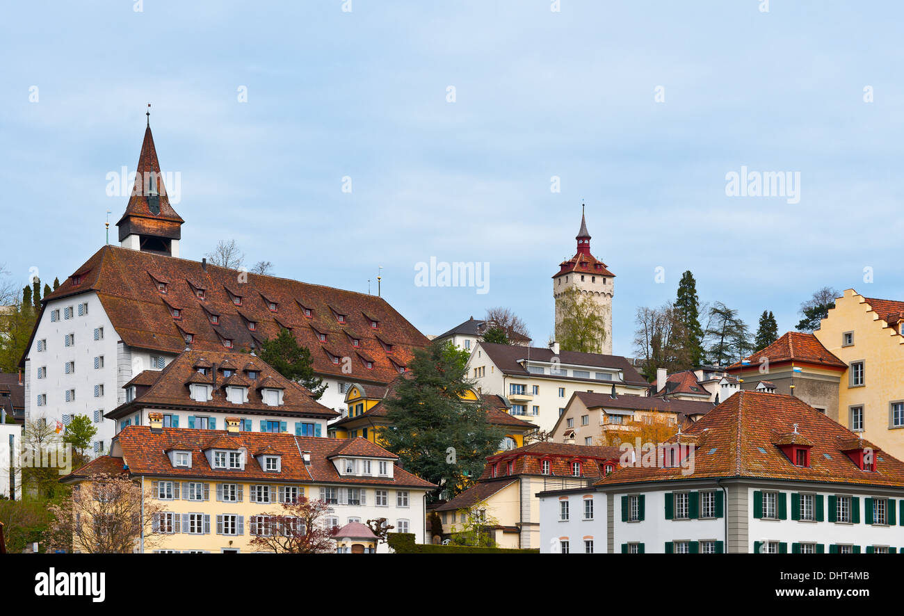 Swiss medieval architecture hi-res stock photography and images - Alamy