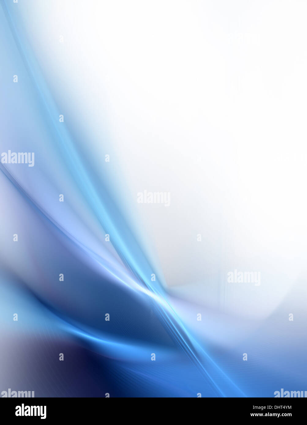 Flowing blue lines hi-res stock photography and images - Alamy