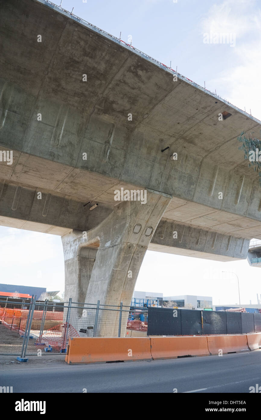 fragment view of the road under reconstruction Stock Photo - Alamy